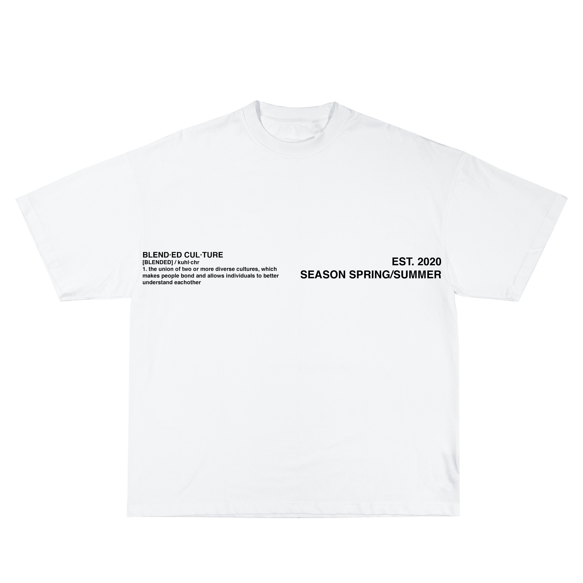 "DEFINITION" T-SHIRT – Blended Culture